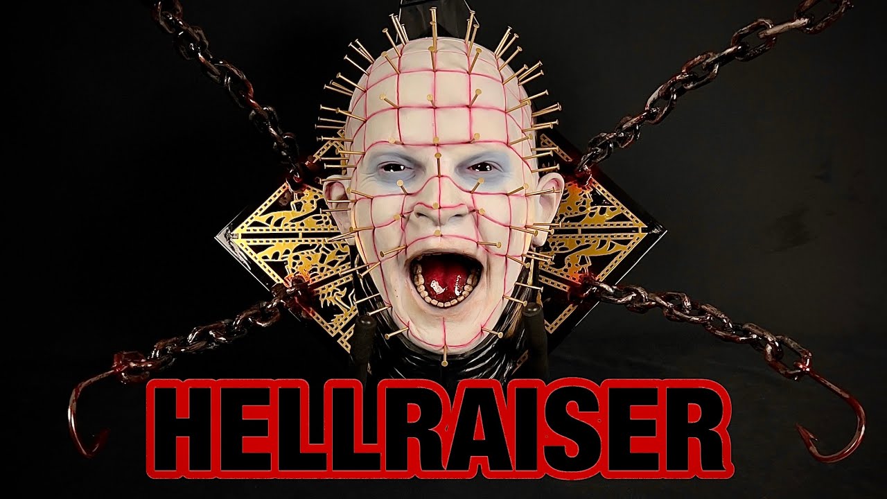 Tutorial: Upgrading A Hellraiser Pinhead Cenobite Life Size Wall Hanger Nikos Dresios 'NAG Masks ...