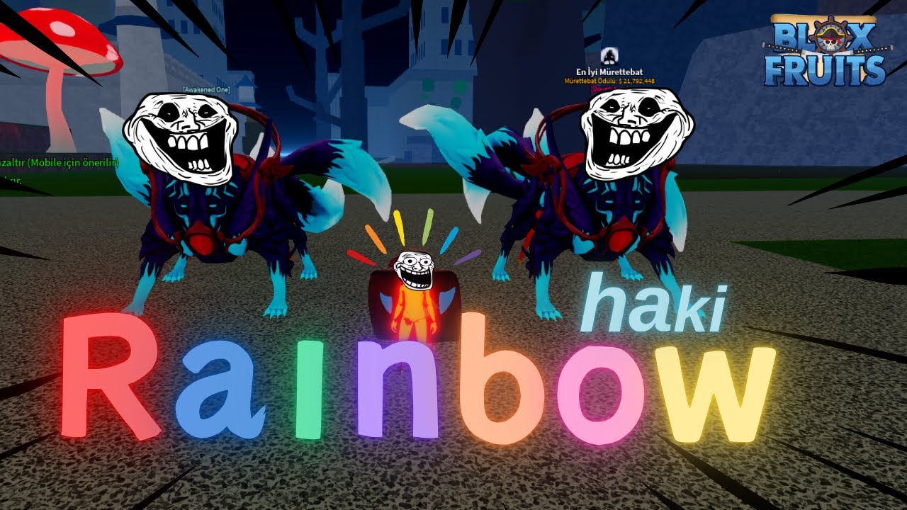 Rainbow Haki Nasıl Alınır? Blox Fruits Roblox - YouTube