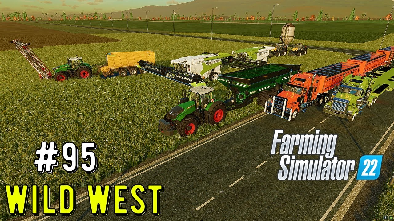 farming Simulator 22 fs22 timelapse Ep #95 Wild West Map fs22 Mods ...