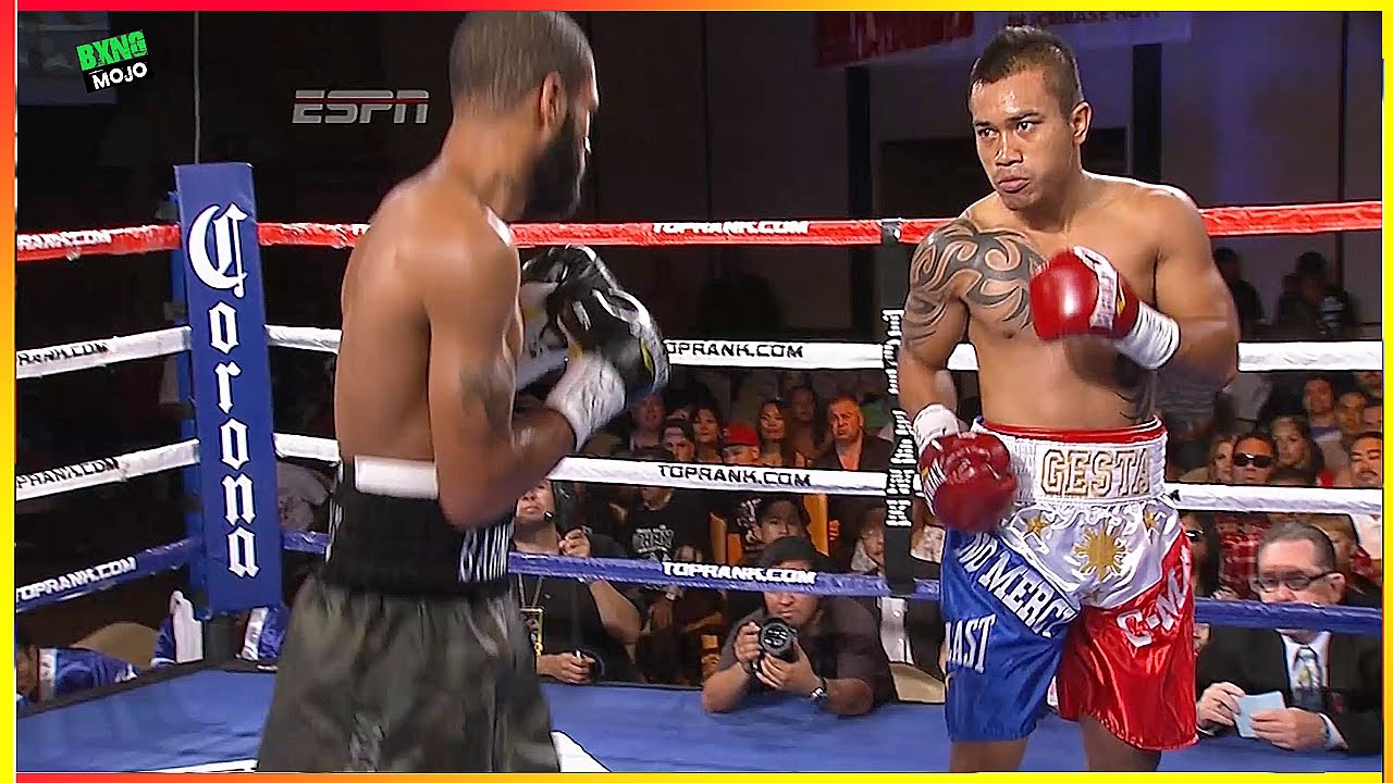 Mercito Gesta (Philippines) vs Ty Barnet (USA) - KNOCKOUT, BOXING HD ...