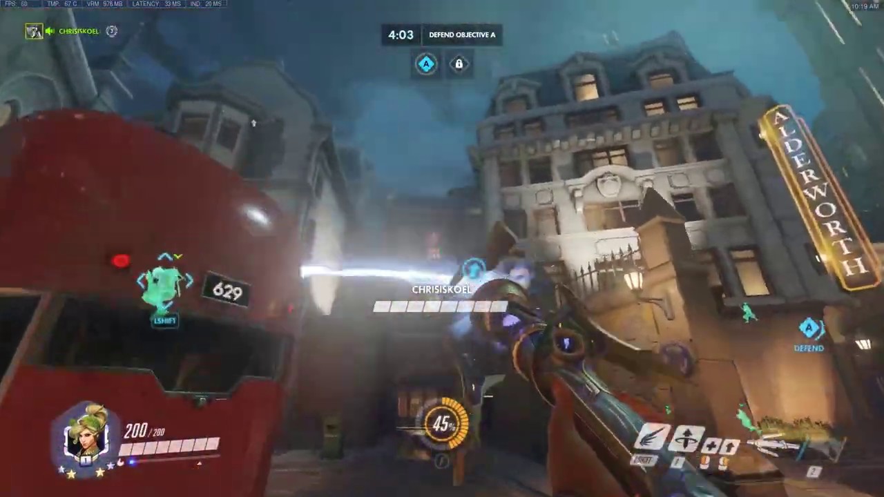 Overwatch:Match Voice of Genji and Mercy+POTG Diamond border - YouTube