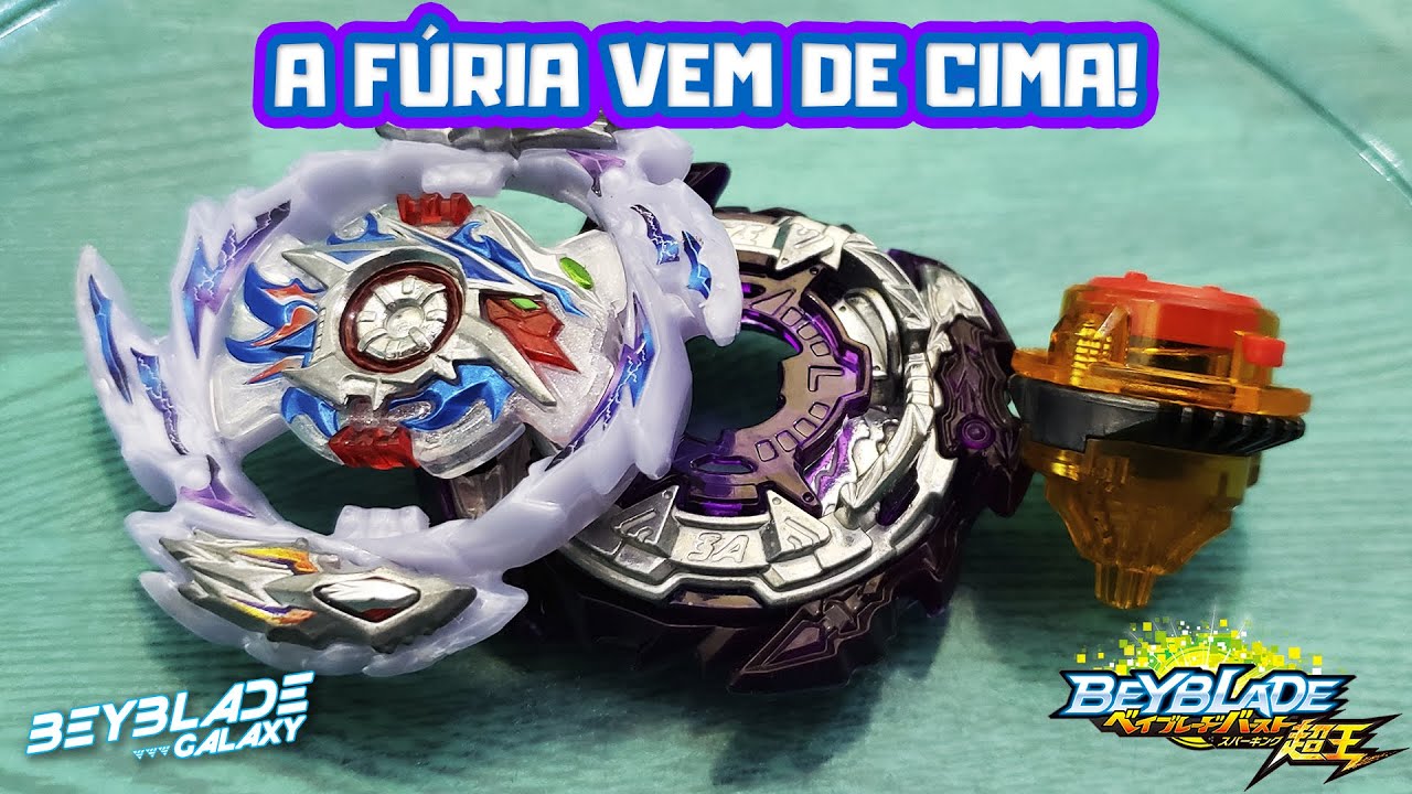 Testando 078 - RAGE HELIOS .HJ' 3A contra 3 combos - Beyblade Burst ...