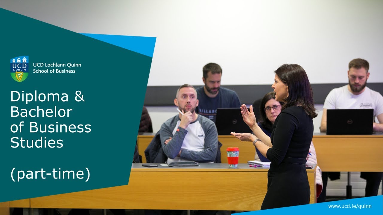 UCD Diploma Bachelor Business (part-time) - YouTube