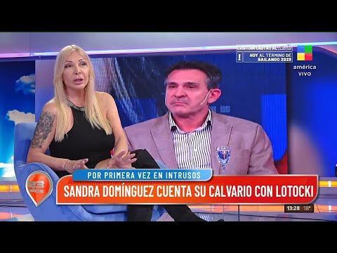 Sandra Domínguez denunció a Lotocki: \