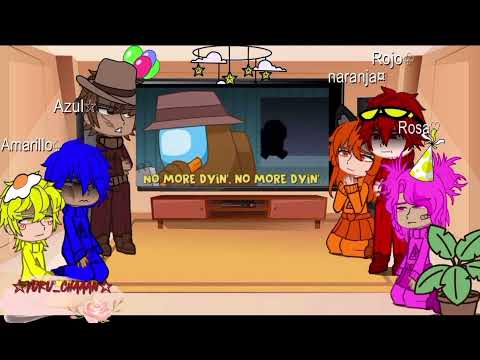 Among us react to Lyin 2 me /español/no ship!/No part/