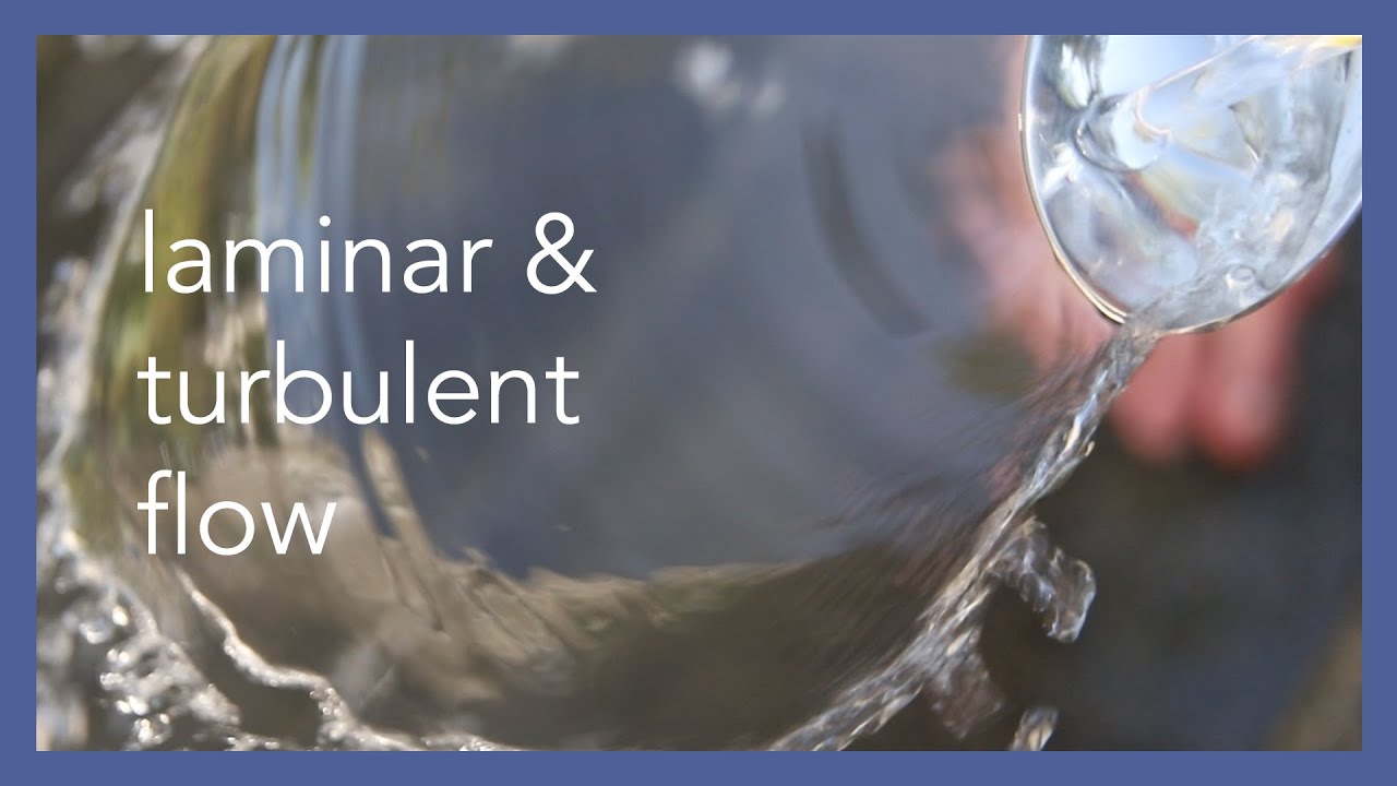 Laminar & Turbulent Flow FLUID DYNAMICS AERODYNAMICS - YouTube