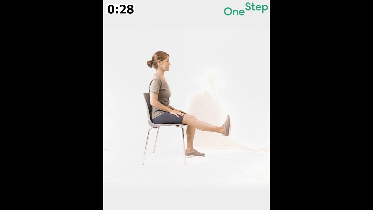Seated Knee Extension Pt Exercise Onestep Digital Physical Therapy