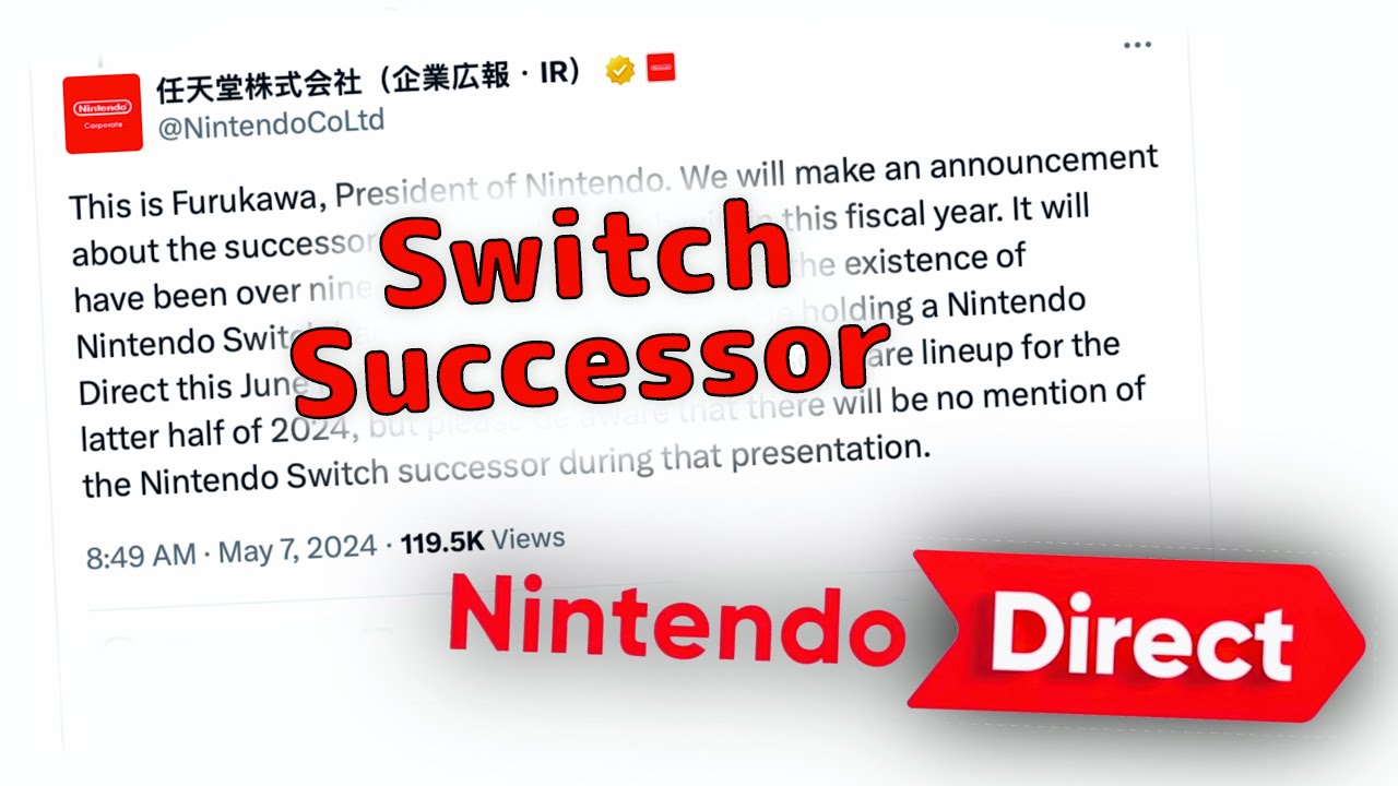 Nintendo Switch 2 officially announced! / June Direct / Sales - YouTube