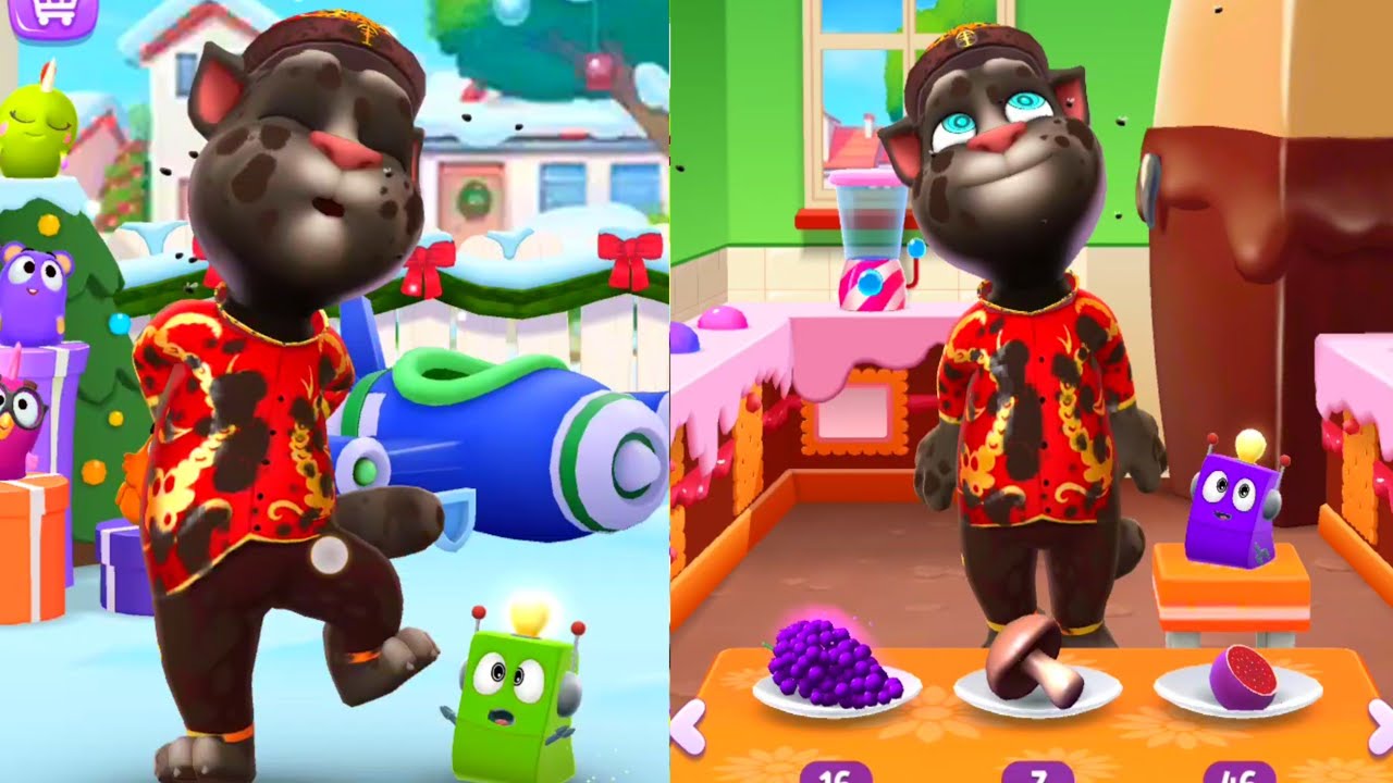 My Talking Tom 2 Ios and android gameplay part 108-9 - YouTube