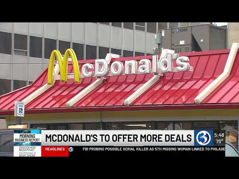 MORNING BUSINESS REPORT: Reining in data center utility hikes, A.I. bot shopping, McDonald's deal...