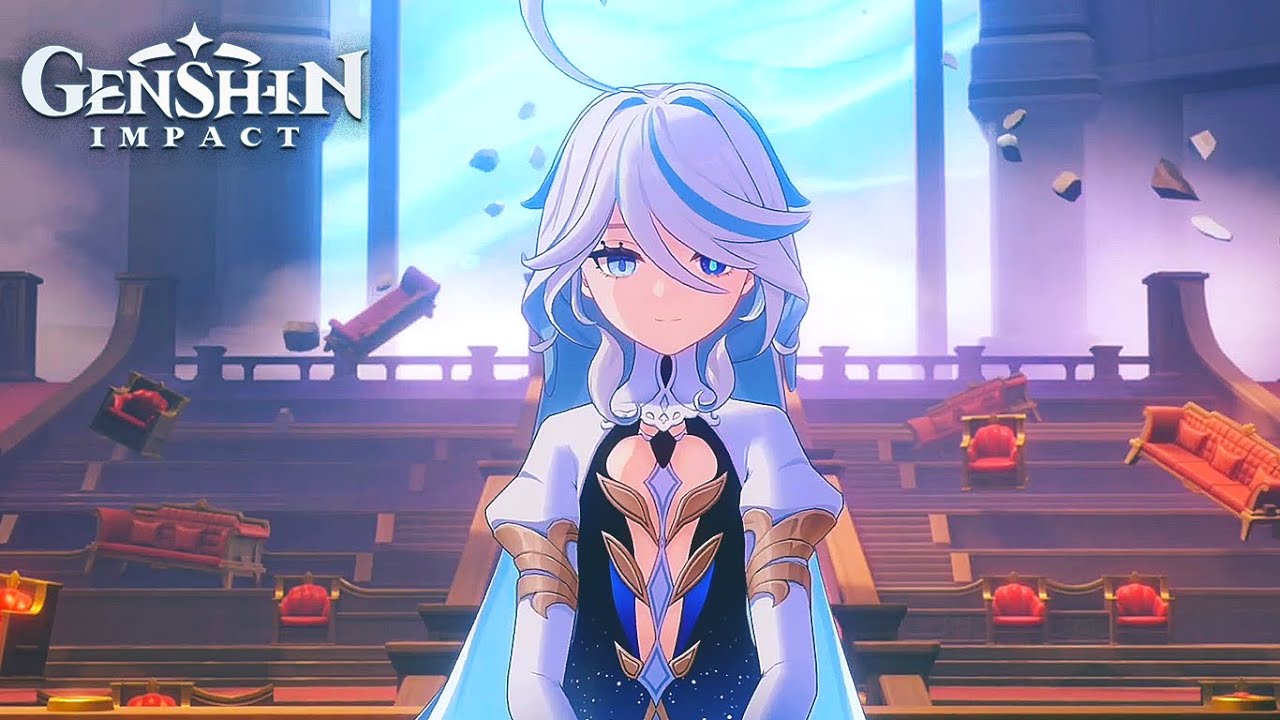 Focalors Death Cutscene Masquerade of the Guilty | Genshin Impact 4.2 ...