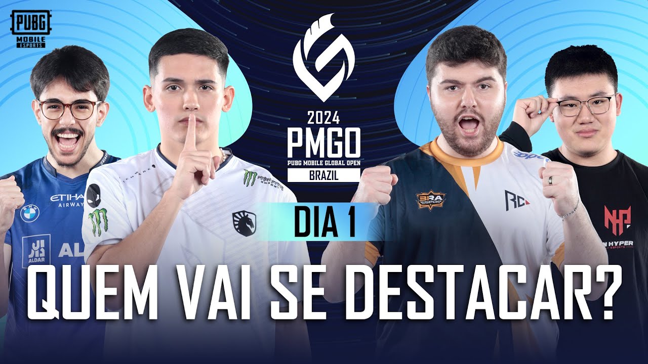 [PT] PMGO Brasil 2024 Fase Preliminar | Dia 1 | PUBG MOBILE Global Open ...