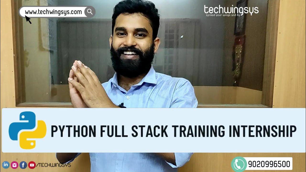 Best python full stack training in kochi | python training in kerala | 100% Job | TECHWINGSYS ...