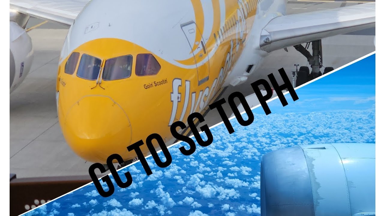 Flight from Gold Coast (AU) to Clark (PH) via Flyscoot (Scoot Airlines ...
