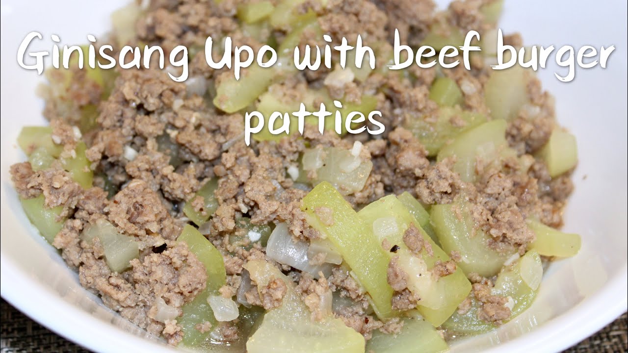 Ginisang Upo || Budget Ulam Recipe - YouTube