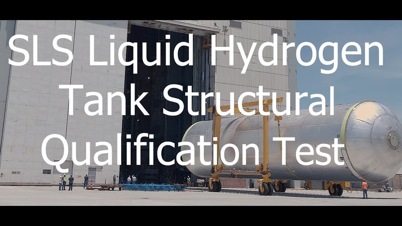 SLS Liquid Hydrogen Tank Structural Qualification Test - YouTube