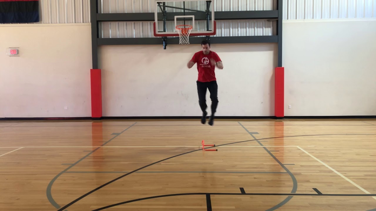 Hurdle Hop w/ DL Landing to Vertical Jump - YouTube