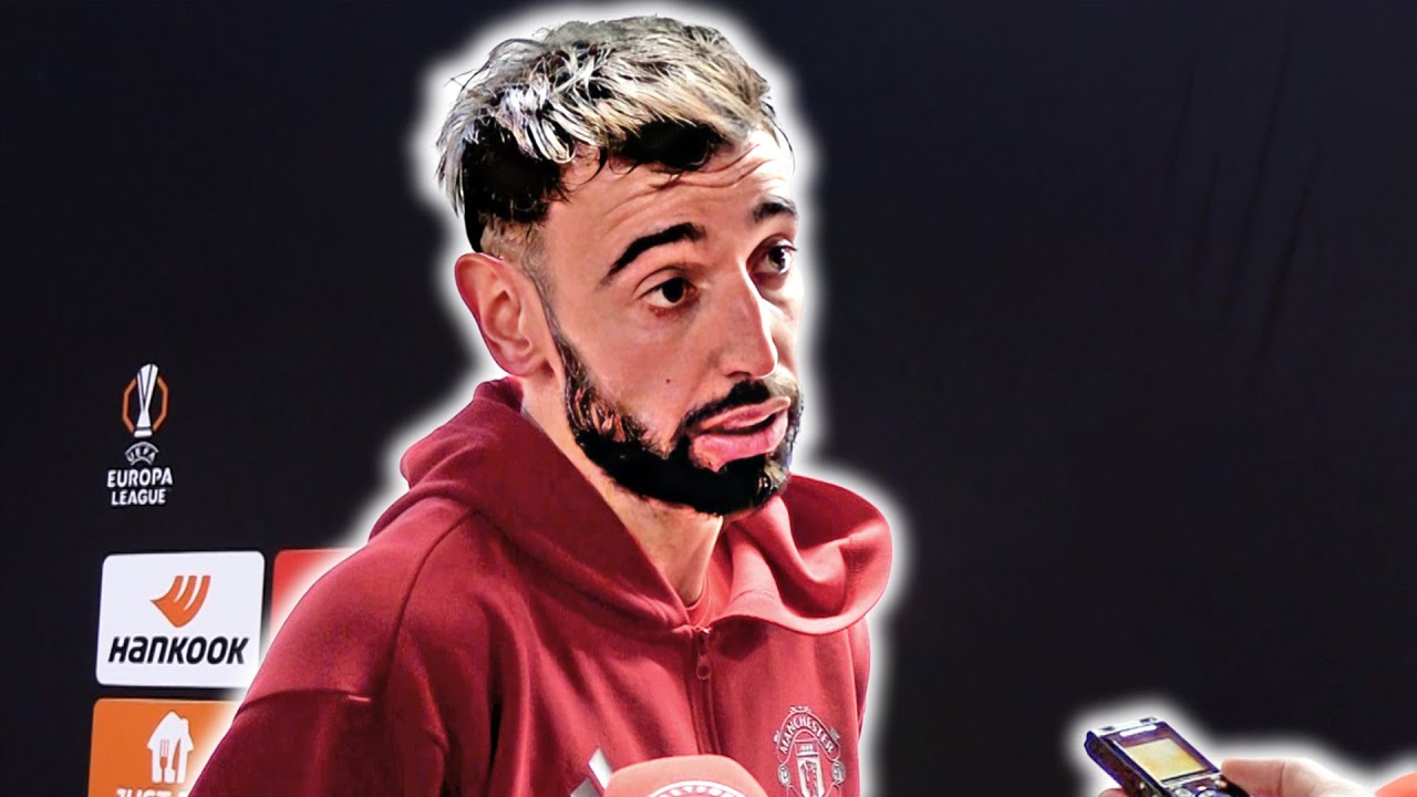 Bruno Fernandes post-match interview | Manchester United 2-1 Rangers ...