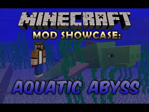 minecraft mod showcase:Aquatic Abyss (1.7.2) - YouTube