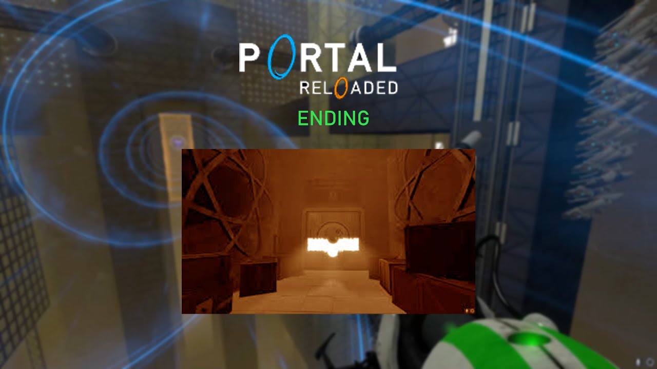 Portal reloaded Finale|Ending and credits #Shorts - YouTube