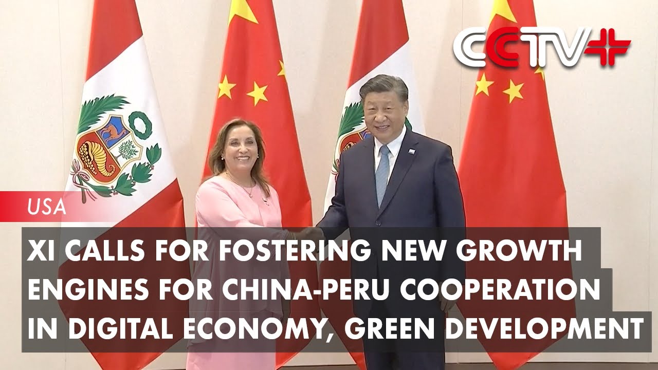 Xi Calls for Fostering New Growth Engines for China-Peru Cooperation ...