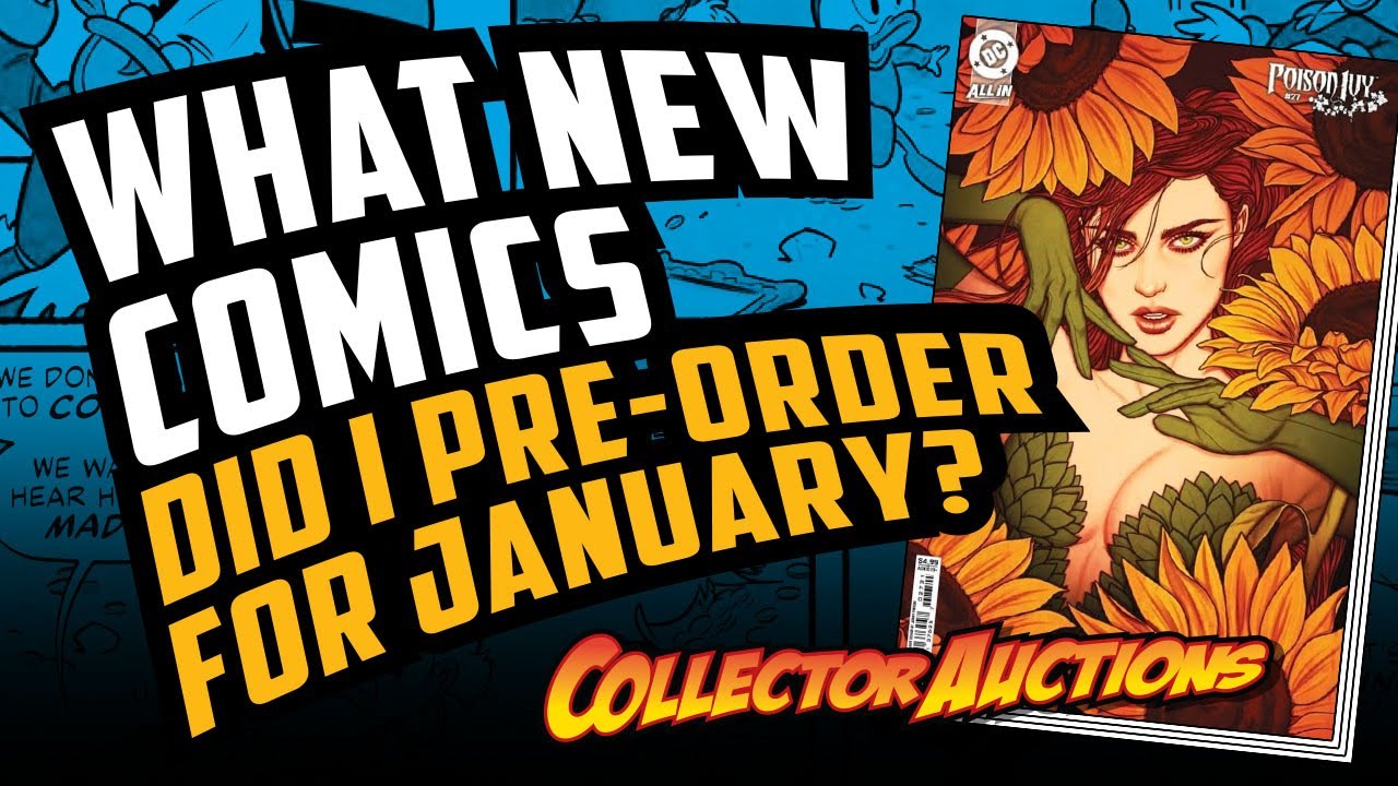 What New Comics did I Pre-Order for January? - YouTube