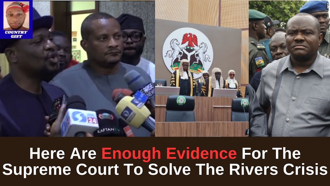 Here Are Enough Evidence For The Supreme Court To Solve The Rivers ...