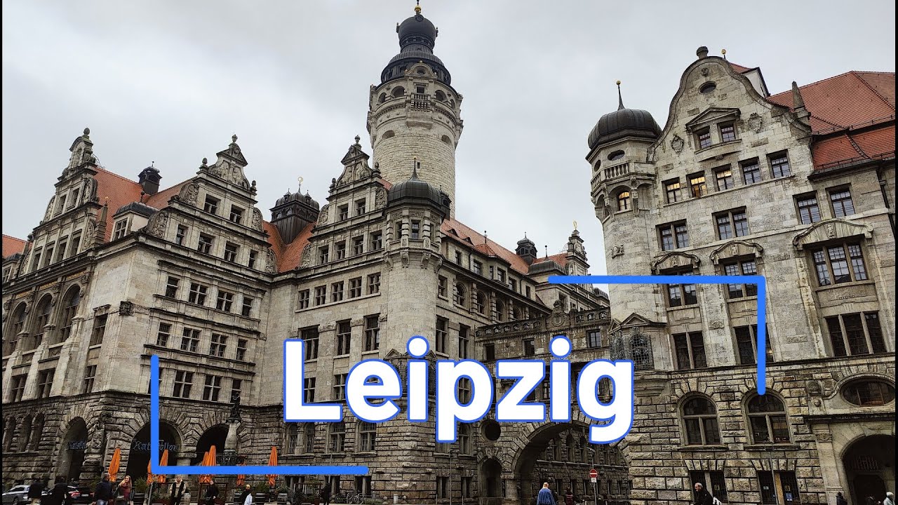 Leipzig | A walk through the Old Town, exploring main attractions - YouTube