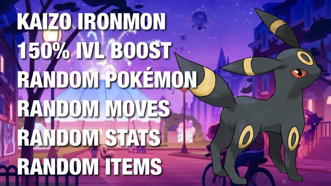 Umbreon SPRINTING - Pokemon Fire Red Kaizo Ironmon Challenge (1800 ...