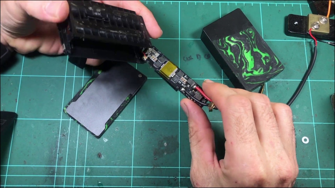 Failed Geekvape Nova (DOA) - teardown and analysis - YouTube