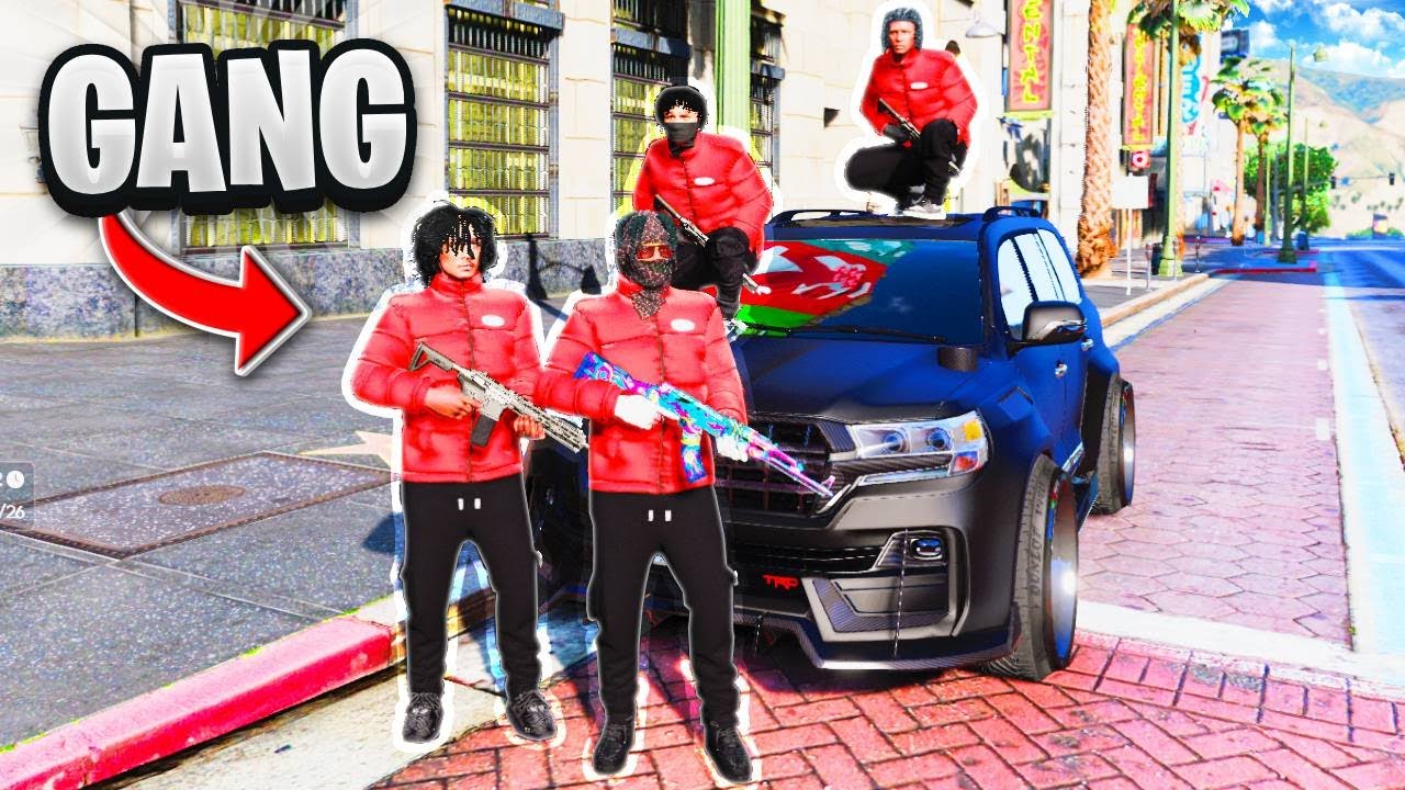 I joined a gang in GTA 5 RP! - YouTube