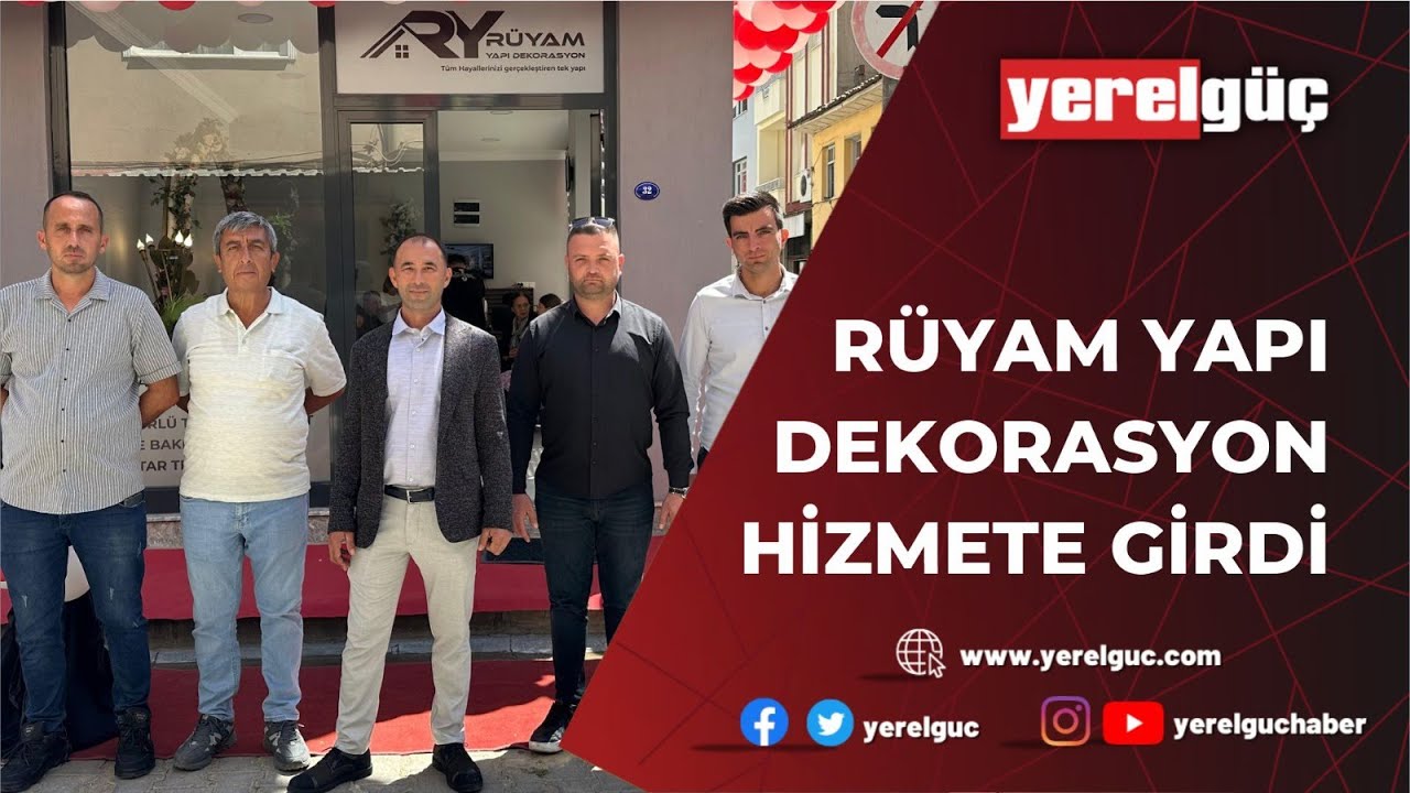 RÜYAM YAPI DEKORASYON HİZMETE GİRDİ - YouTube
