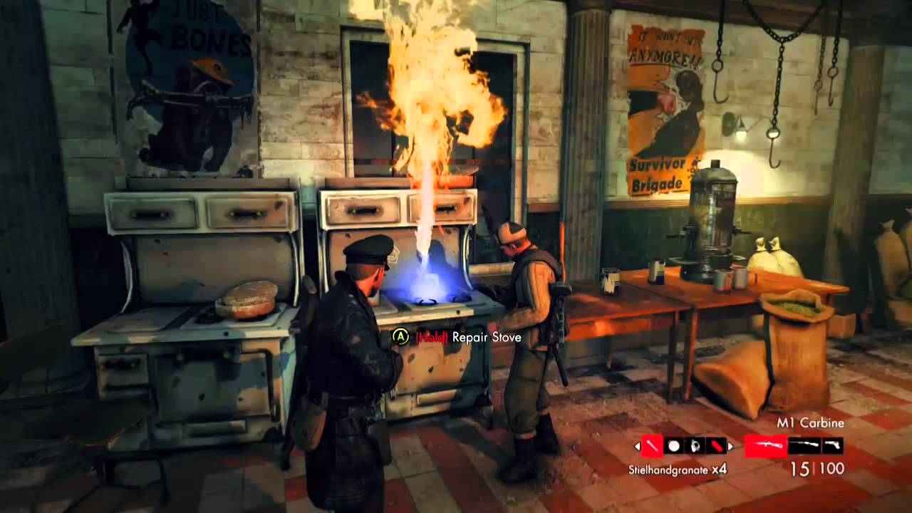 Zombie Army Trilogy Gameplay (Scary, funny and weird moments) - YouTube