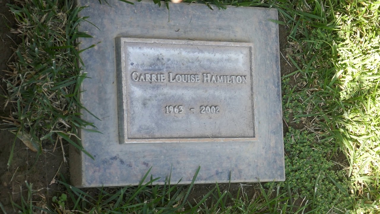 Actress Carrie Hamilton Grave Westwood Los Angeles California USA Tokyo ...