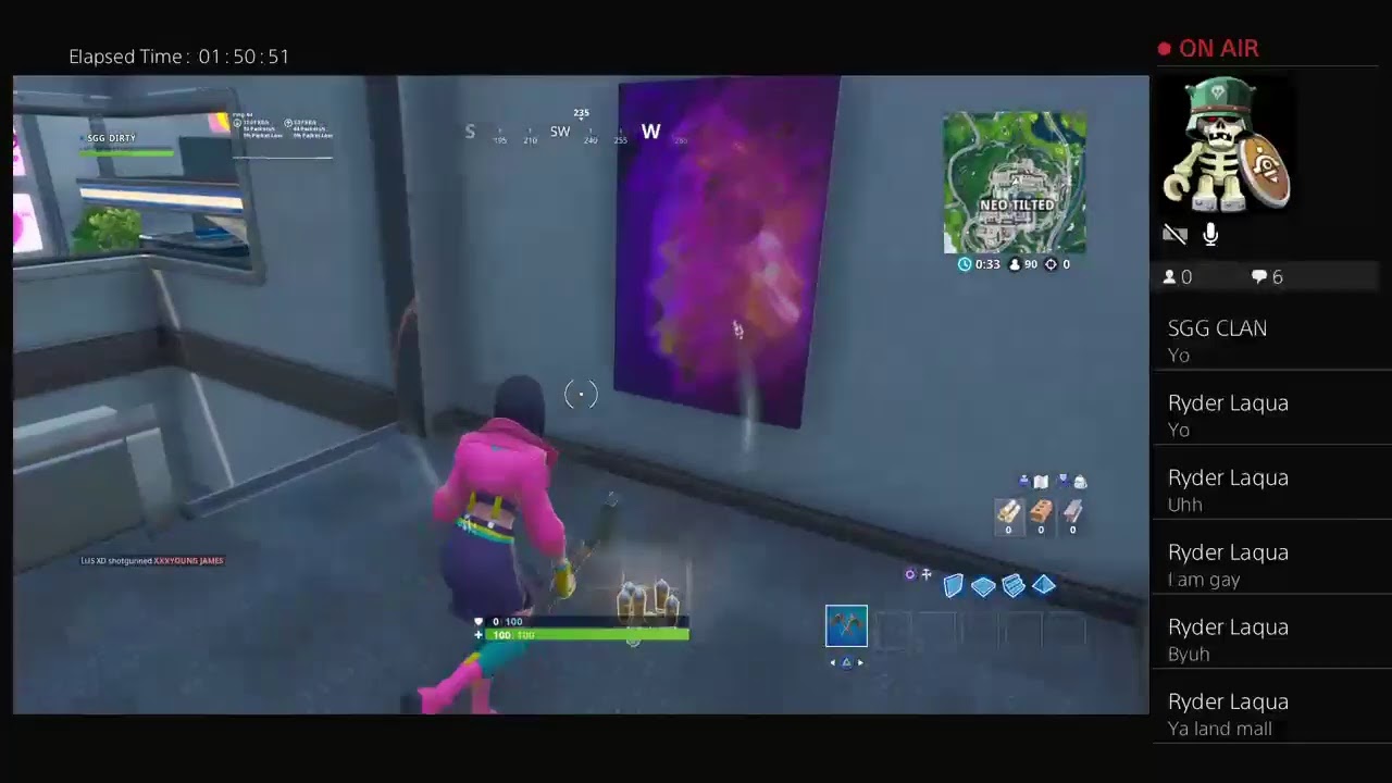 Fortnite gameplay pro controller player 100 wins season 9 - YouTube