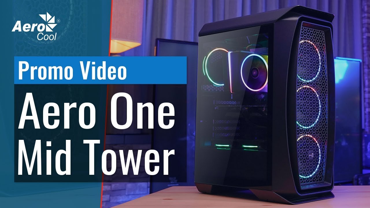 AeroCool Aero One Eclipse Mid Tower Case - Promo Video - YouTube