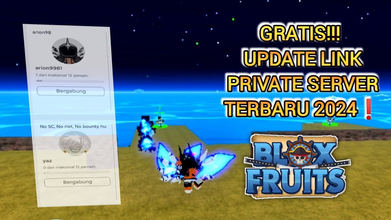 Update Terbaru Roblox | Private Server Link Update 2024 - Blox Fruit - YouTube