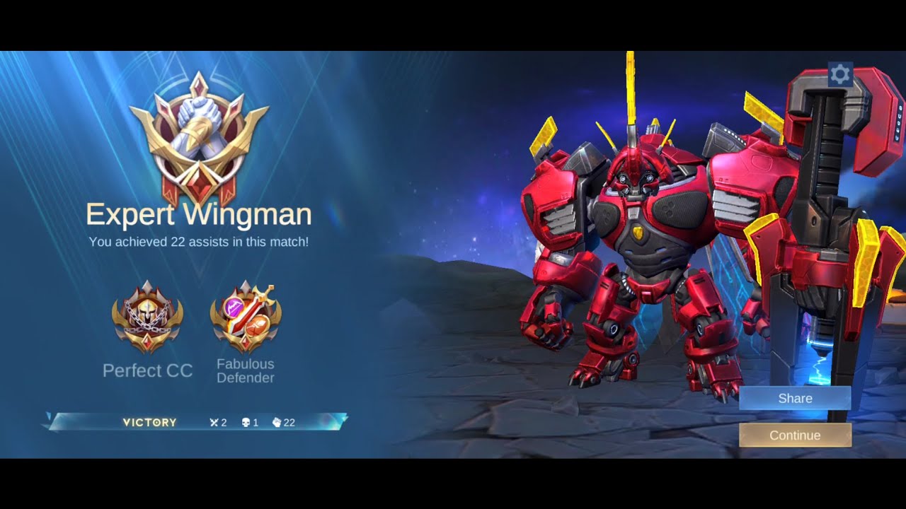 Mobile Legends Bang Bang:I Am Using My Favorite Tank Grock In Brand New ...