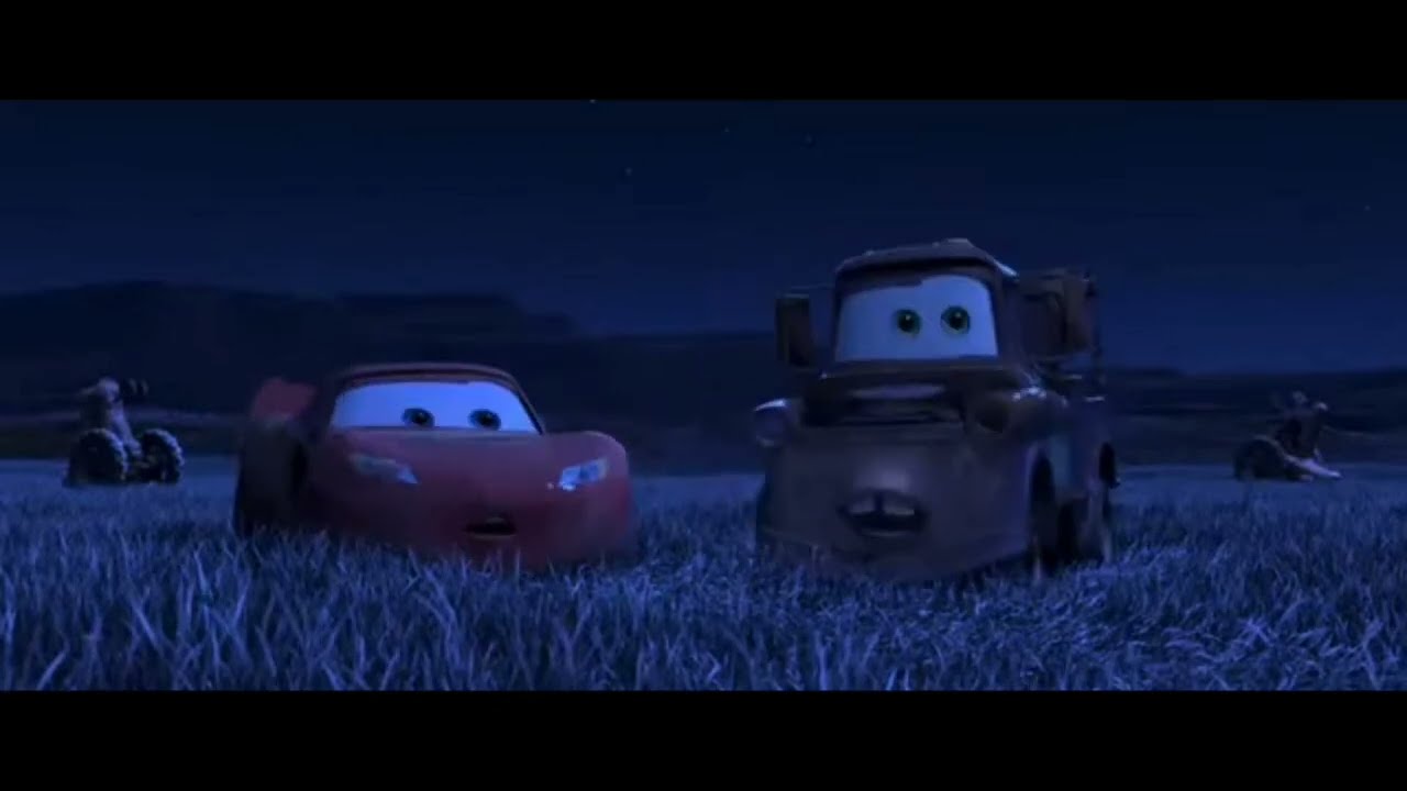 Cars 1 tractor tipping and frank chase in reverse - YouTube