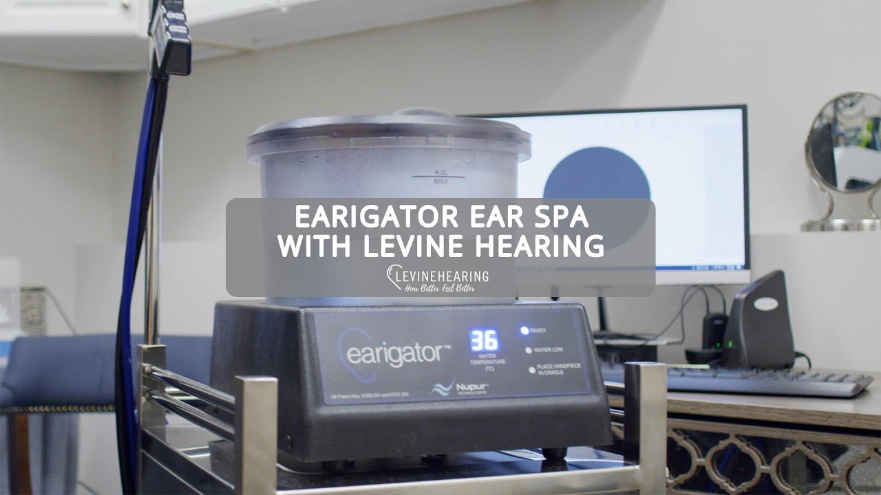 Earigator Ear Spa With Levine Hearing - YouTube