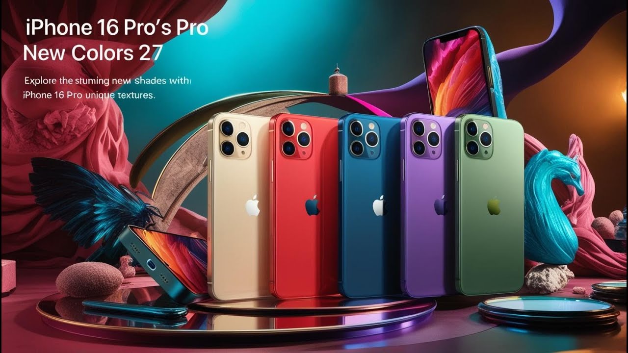 iPhone 16 Pro Colors: Explore the Stunning New Shades - YouTube