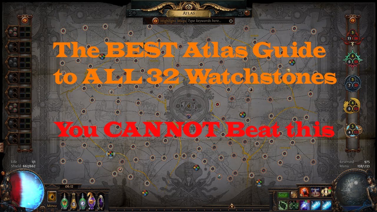 THE BEST ATLAS STRATEGY BY FAR (Speedrun ALL 32 Watchstones) - YouTube