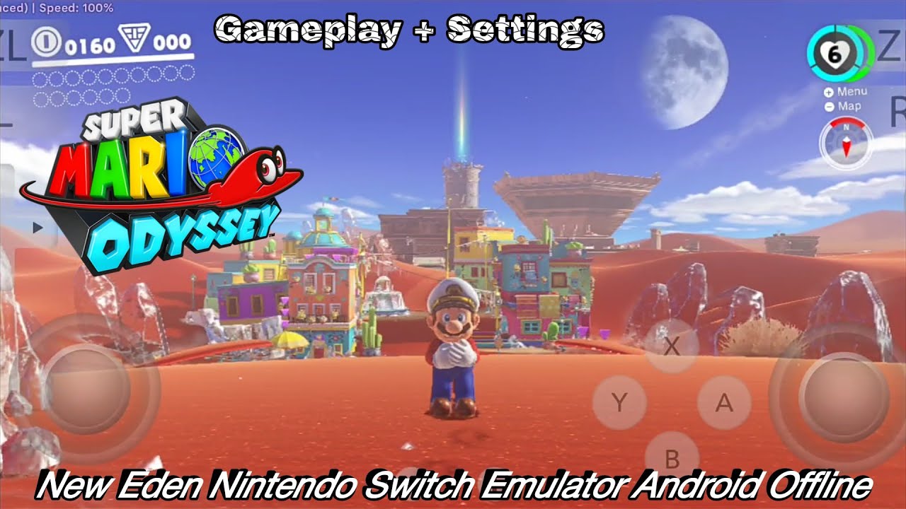 Super Mario Odyssey Gameplay Eden Emulator Android Switch Emulator On ...