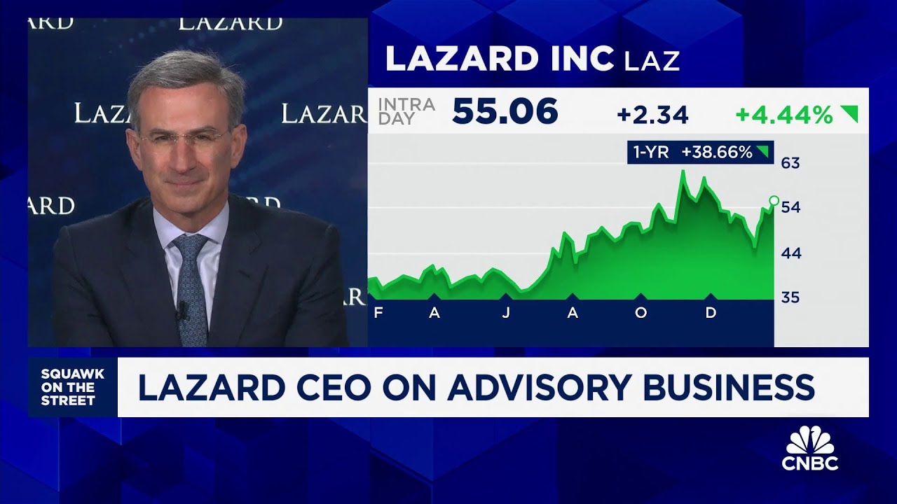 Lazard CEO: Ahead of schedule on the pathway to Lazard 2030 - YouTube