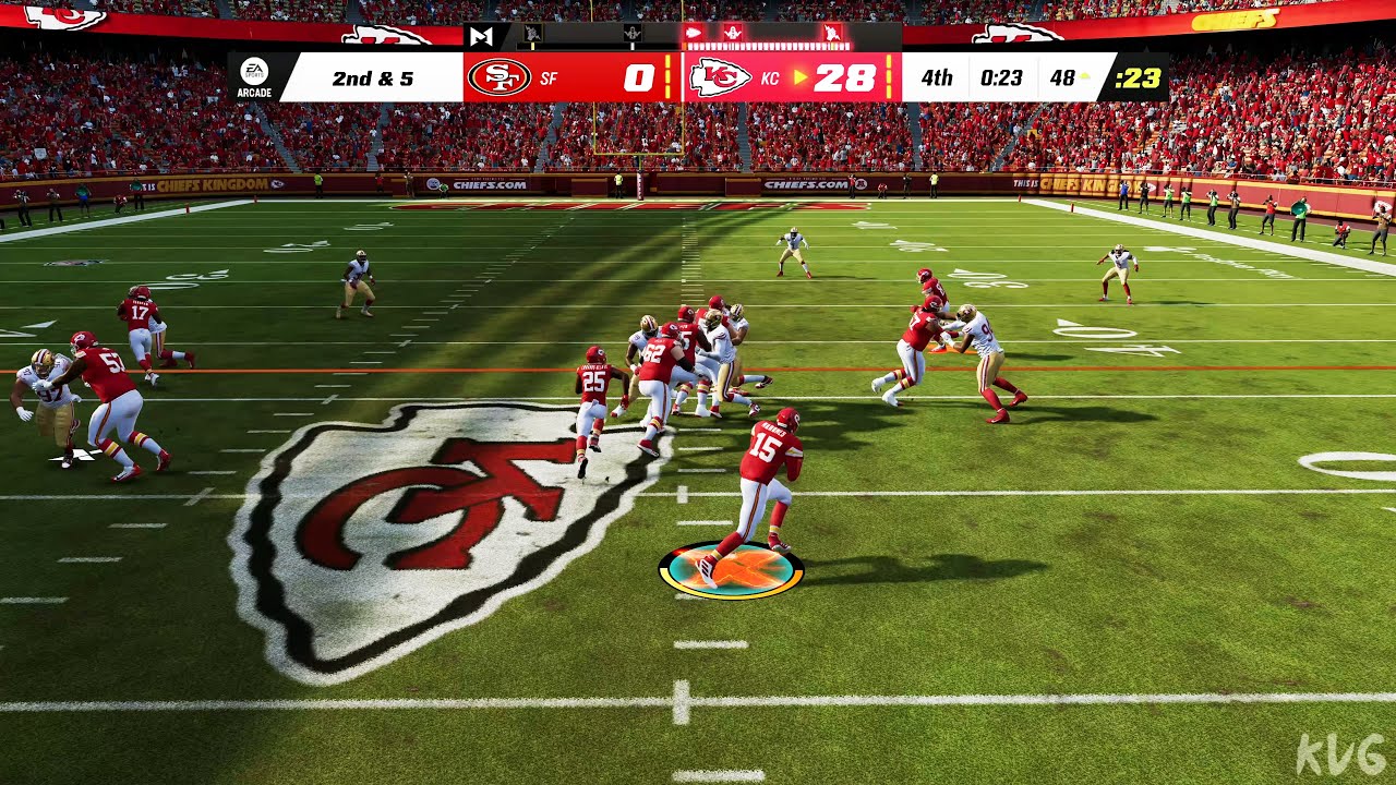 Madden NFL 23 - San Francisco 49ers vs Kansas City Chiefs - Gameplay ...