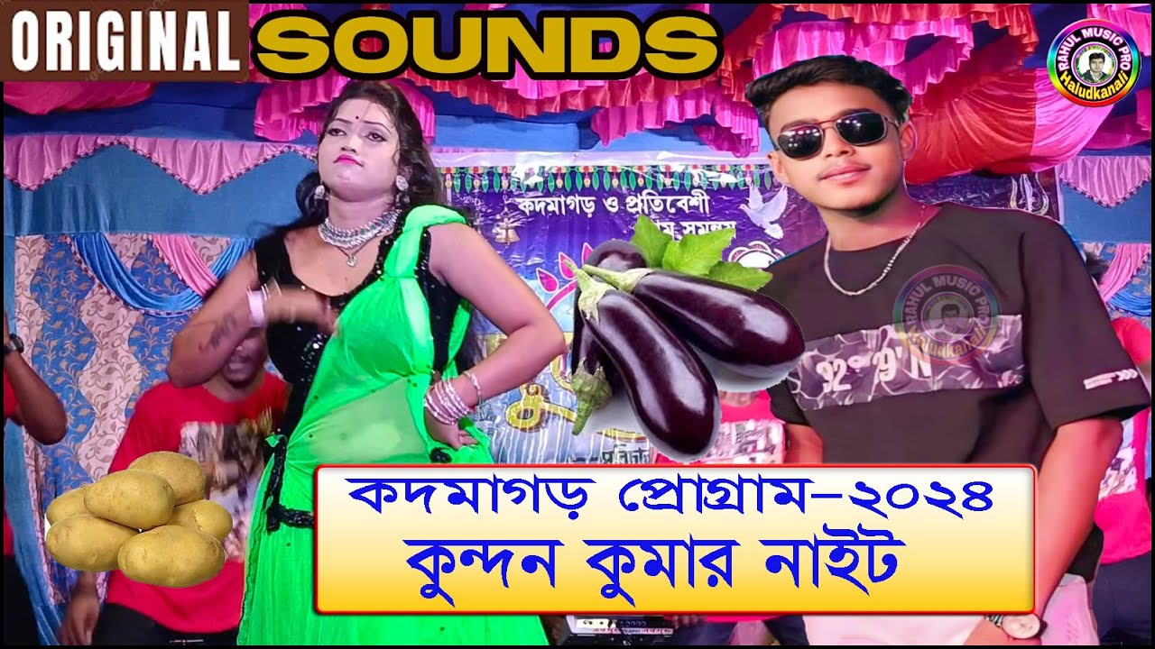 কদমাগড় প্রোগ্রাম 2024-25/ কুন্দন কুমার নাইট /একদম নতুন গান /আলু বেগুন ...