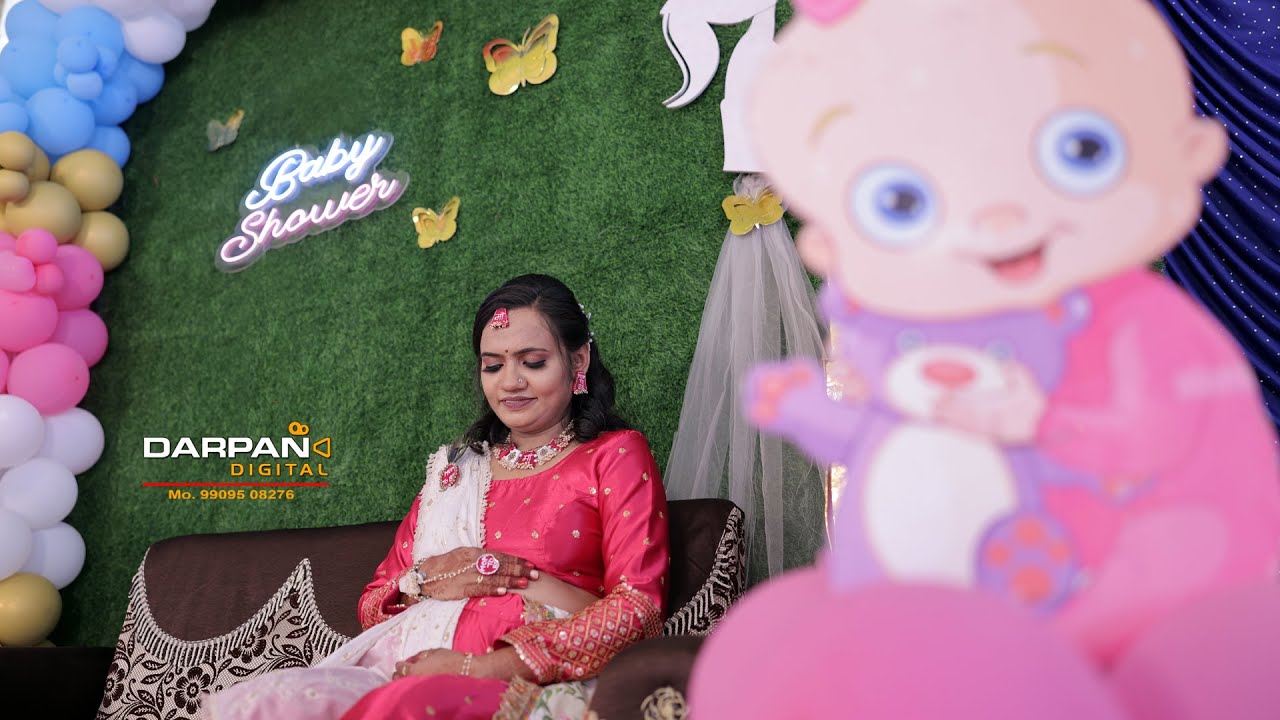 SHWETA BABY SHOWER II DARPAN DIGITAL II SURAT II 2024 II - YouTube