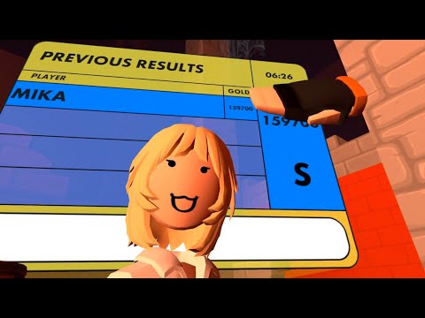 Rec room: golden trophy skipless percent pb vr teleport speedrun (tied ...