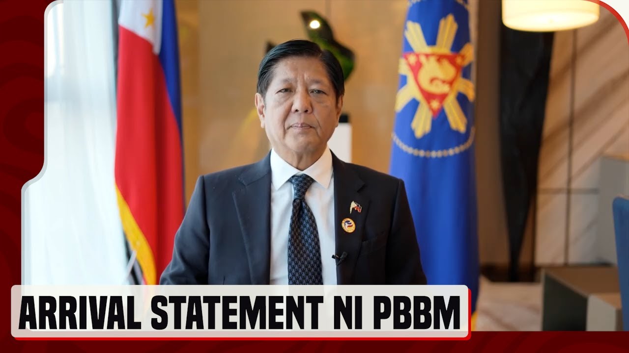 Arrival statement ni PBBM matapos ang pagdalo niya sa ASEAN Summit sa ...