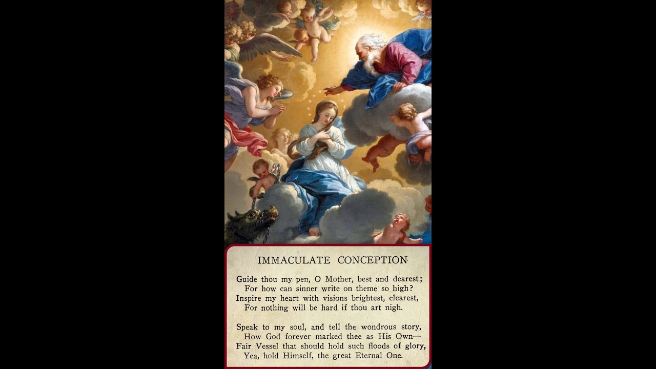 Immaculate Conception {Poem} 📖🎧 #immaculateconception - YouTube
